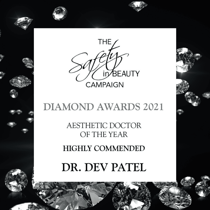 Dr Dev Patel, a winner at the Safety in Beauty Awards 2021 - Perfect ...